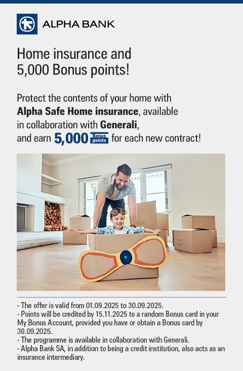 Home insurance and 5,000 Bonus points!